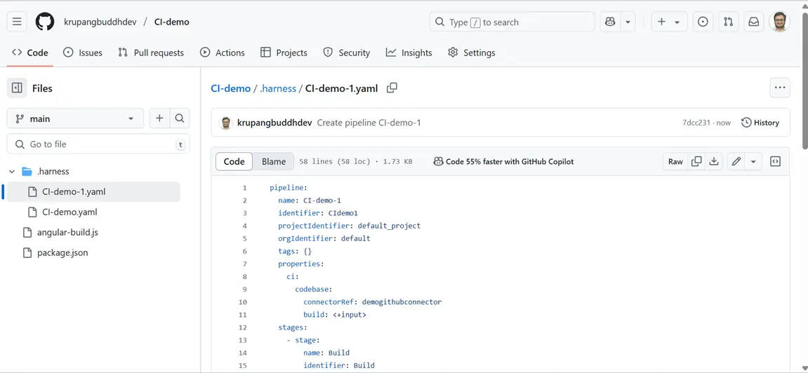 CI Integration with Harness, GitHub & JFrog Artifactory