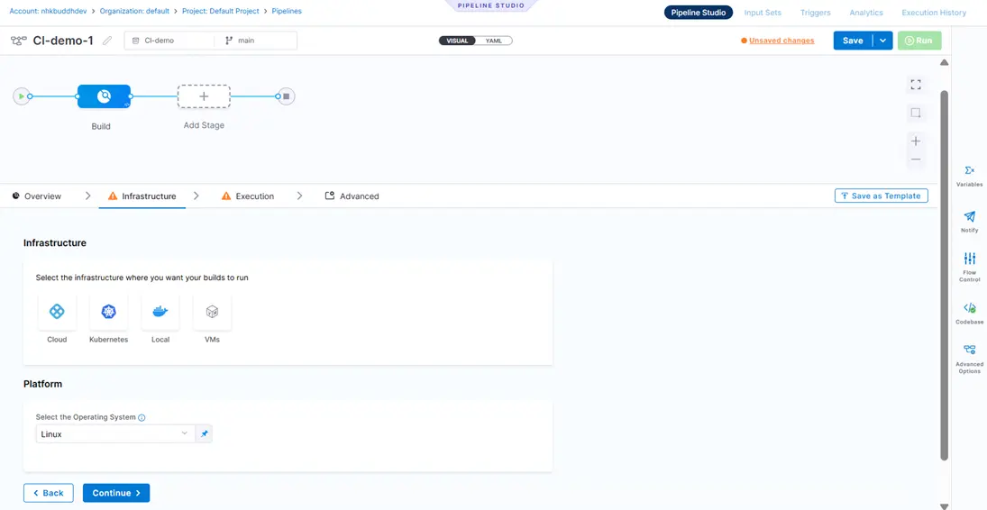 CI Integration with Harness, GitHub & JFrog Artifactory